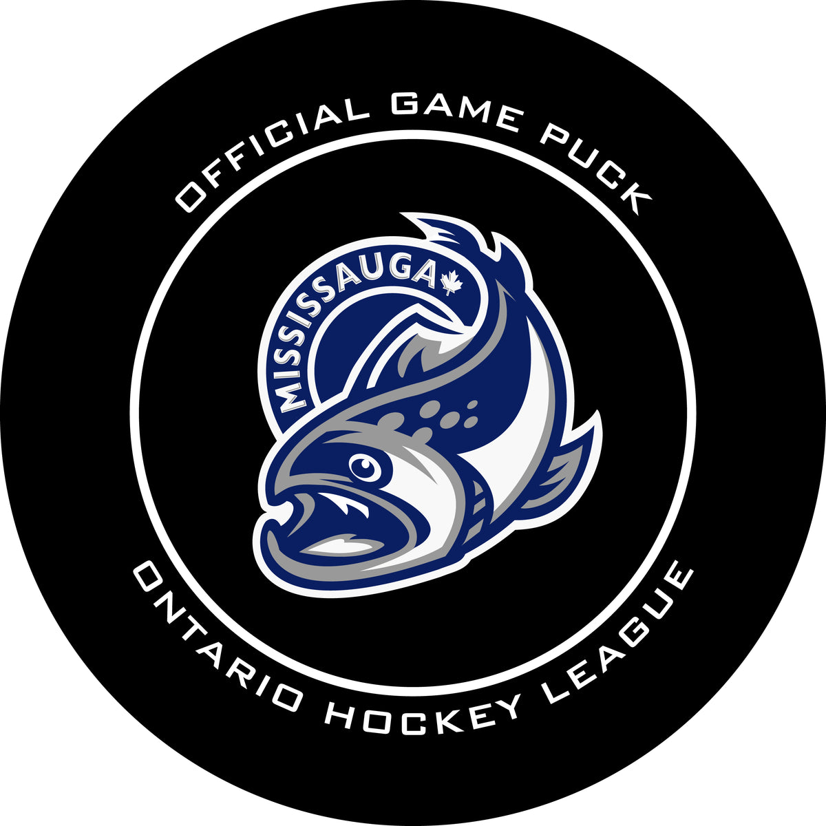 OHL Mississauga Steelheads Official Game Puck (Season 2019-2023) - Ste ...