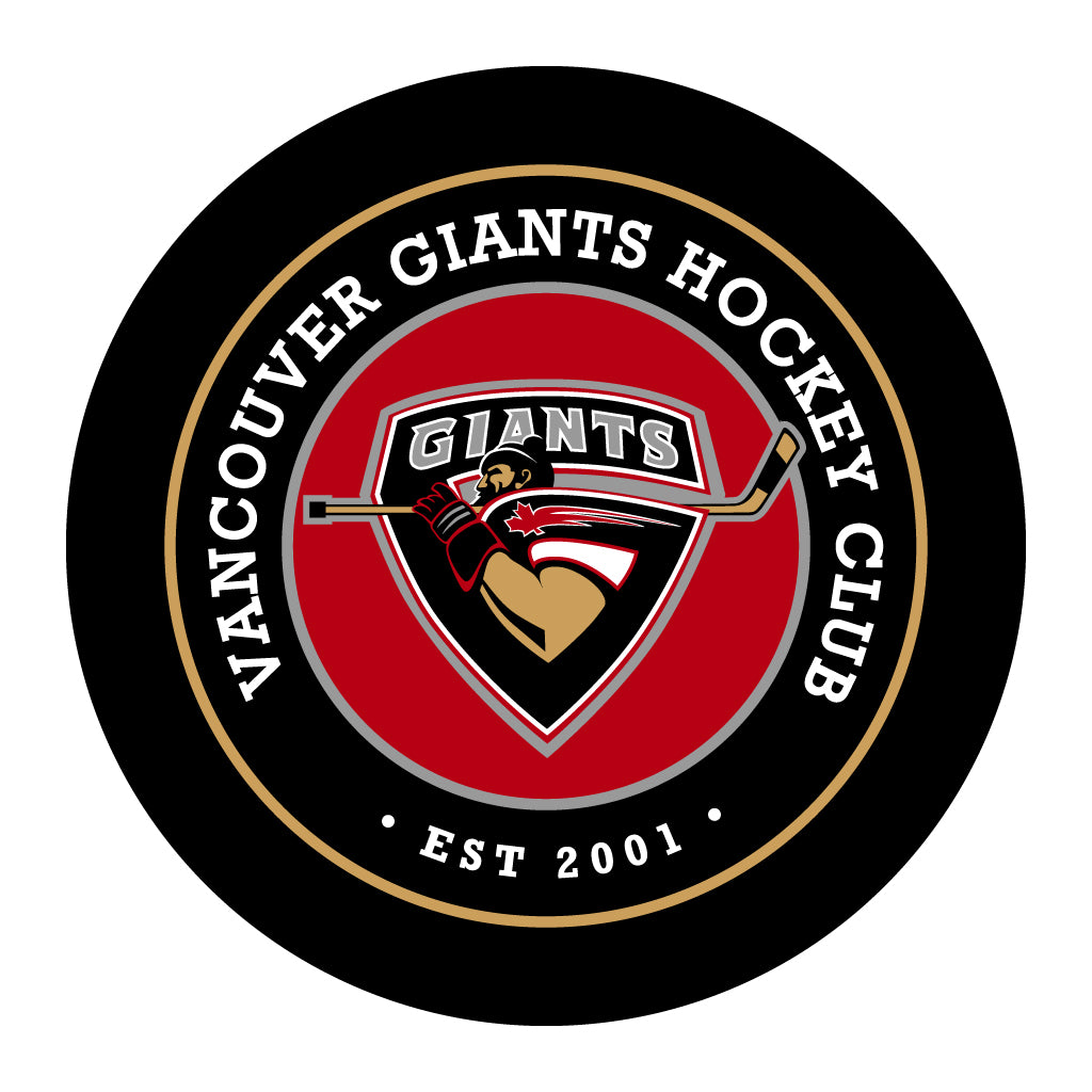WHL Vancouver Giants Official Game Puck (Season 2015-2016) - Vancouver ...